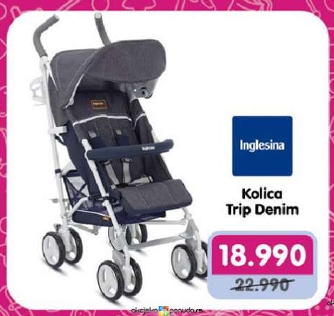 Inglesina kolica za bebe Trip Denim, Inglesina