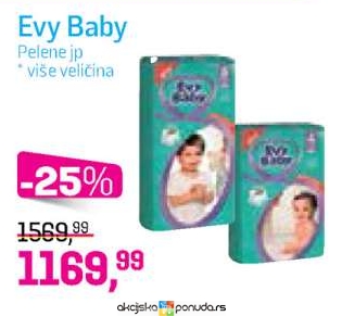 Evy Baby pelene, Evy Baby