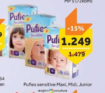 Pufies Sensitive pelene, Pufies