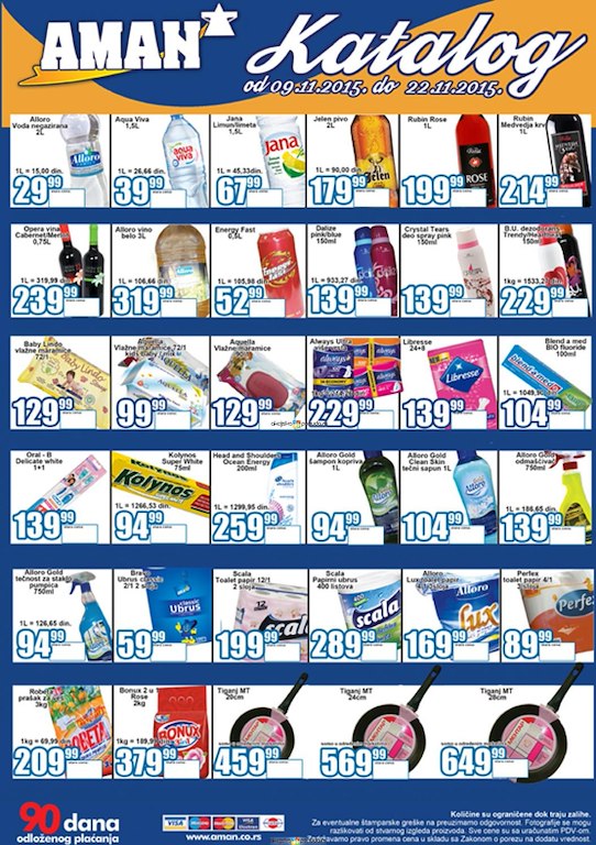 katalog akcija novembar 2015, Aman