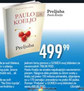 Preljuba, Paulo Koeljo, Laguna knjige