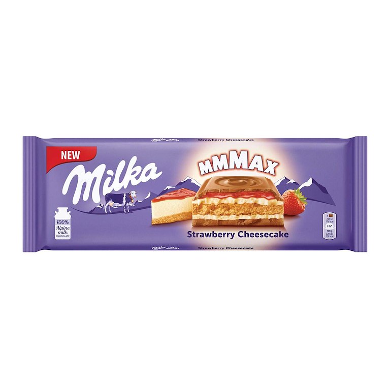 Milka jagoda cheesecake 300g