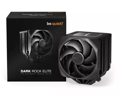 Be quiet CPU Cooler Be quiet ARGB Dark Rock ELITE BK037 (AM4,AM5,1151,1150,1155,1200,1700)/TDP-280W