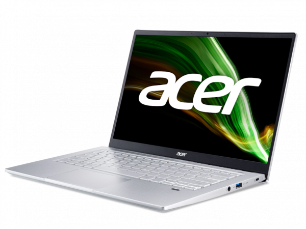 Laptop ACER Swift SF314-43 noOS/14'' FHD/Ryzen 7 5700U/16GB/512GB SSD/AMD Radeon/FPR/backlit/srebrna