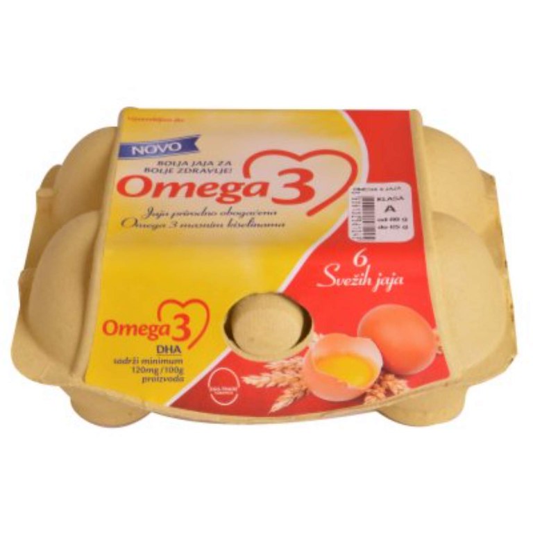 Jaja a klasa m grupa omega 3 6/1 eggi