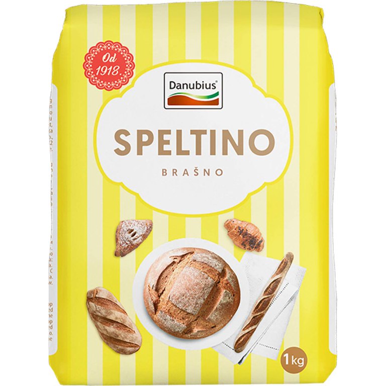 Danubius brašno speltino 1kg danubius