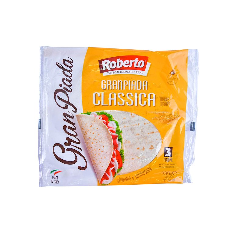 Tortilja Piadina Classic 330g Roberto