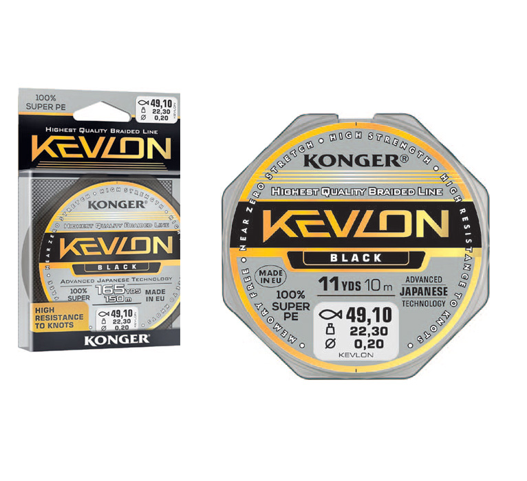 Konger Kevlon X4 10m. black