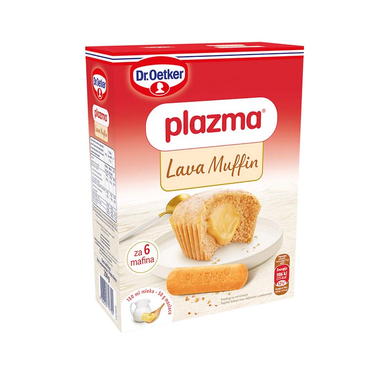 Dr.Oetker smeša plazma lava cake mafini 250g dr.oetker