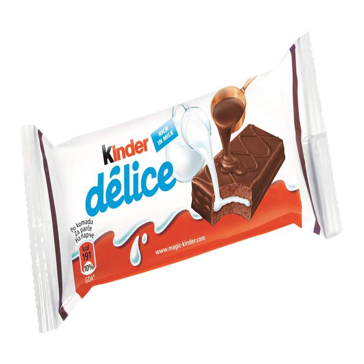 Kinder mini bar delice 39g kinder