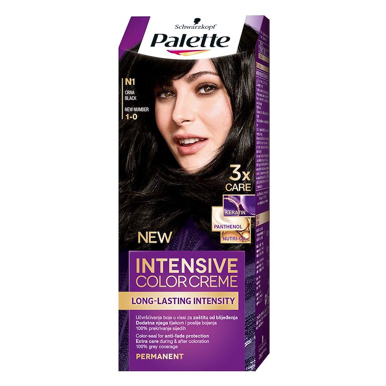 Palette boja za kosu N1 1-0 Henkel
