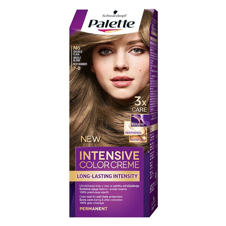 Palette boja za kosu sred pl n6 7-0 Henkel