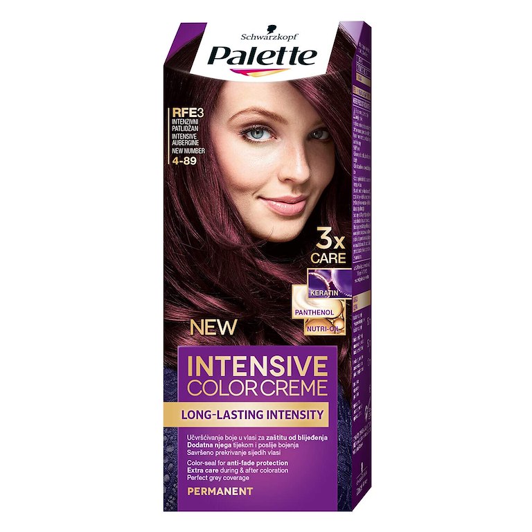 Palette boja za kosu icc rfe3 4-89 Henkel