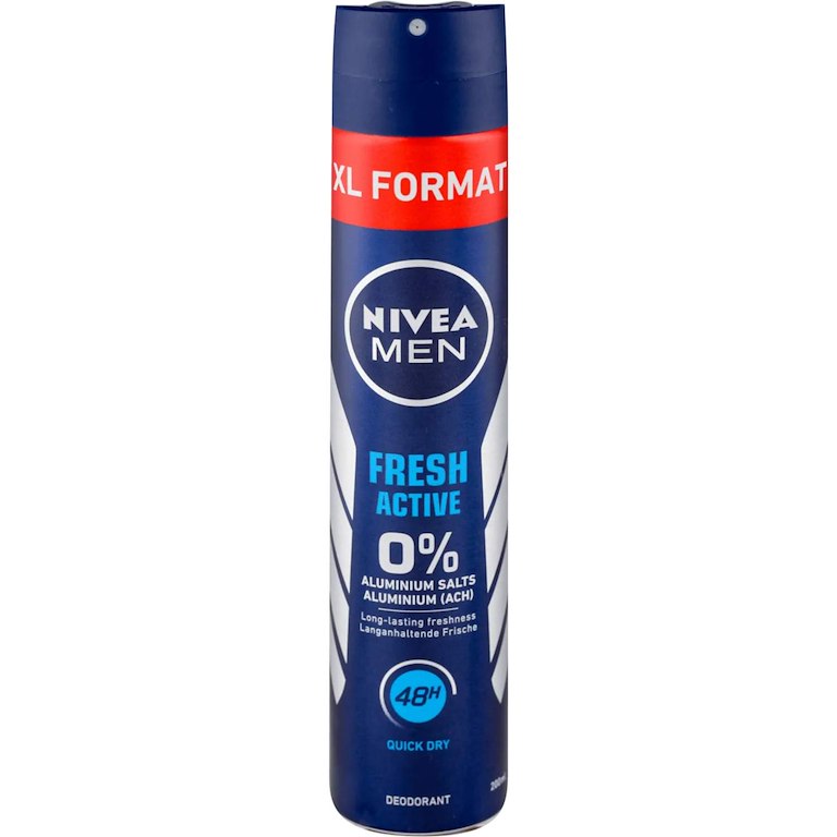 Nivea deo sprej fresh active 200ml nivea