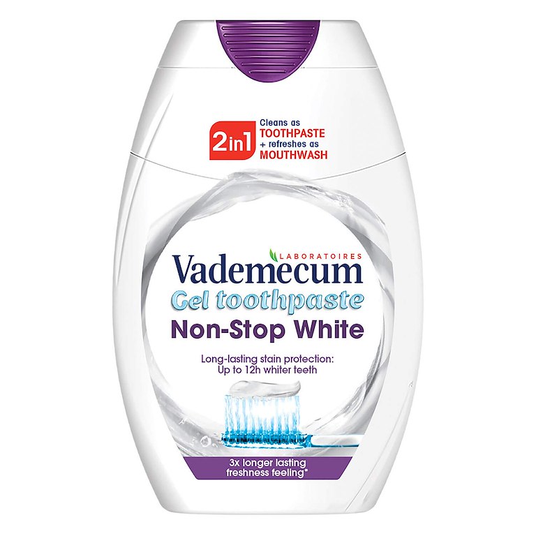 Henkel Vademecum zubna pasta n stop white 2in1 75ml