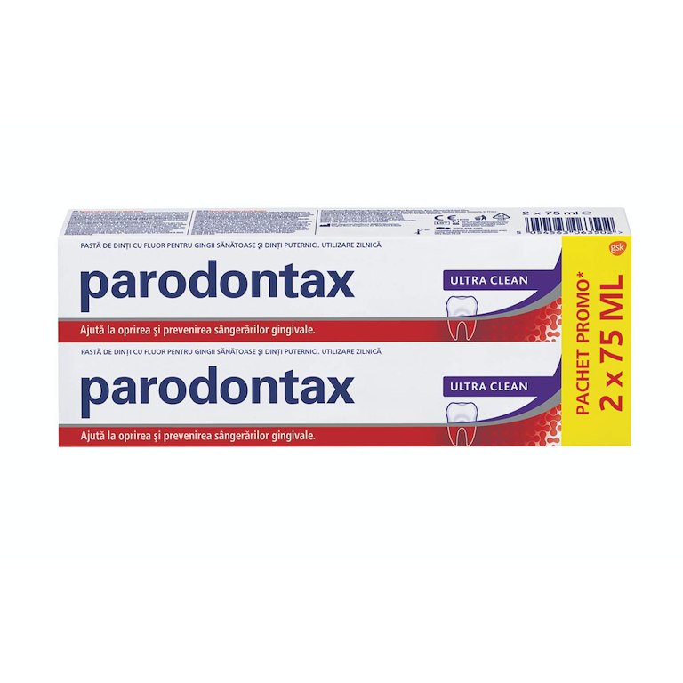 Parodontax zp ultra clean duopack 2x75ml parodontax