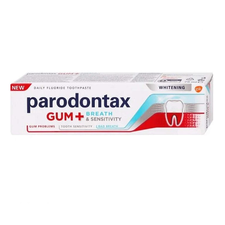 Parodontax zp gum+sensitivity &breath whitening 75ml parodontax