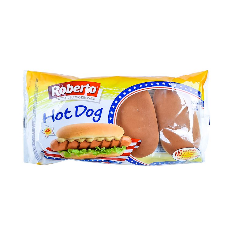 Roberto pecivo hot dogs 250g Roberto