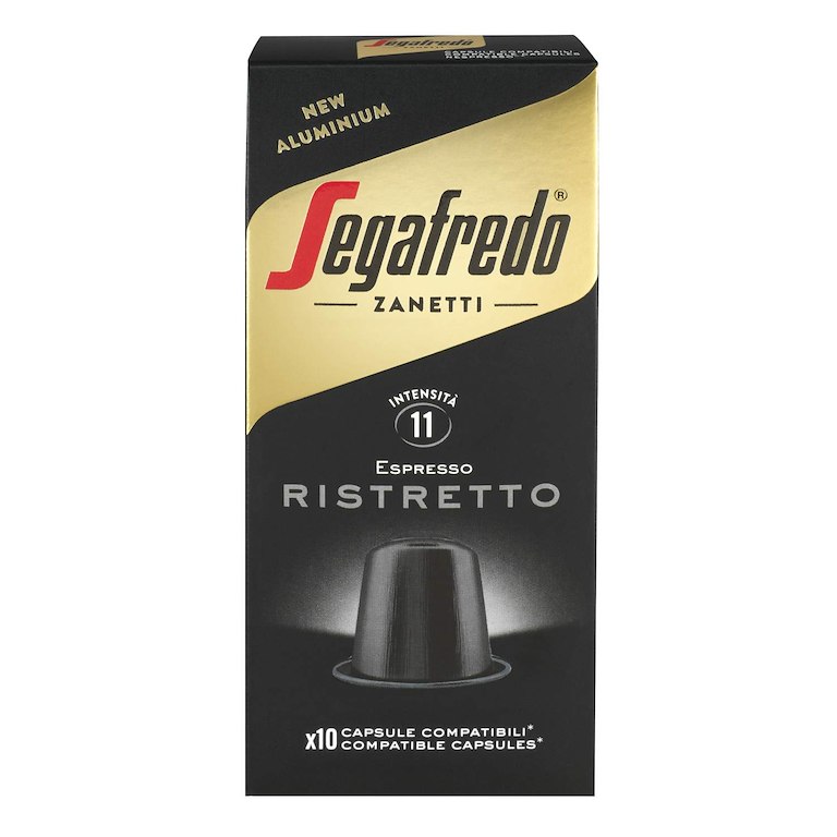 Segafredo kps nespresso ristretto 10x5.1g segafredo