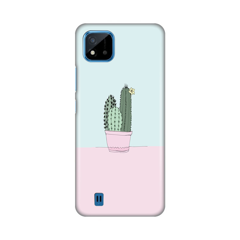 Maska Silikonska Print za Realme C11 2021/C20 Cactus