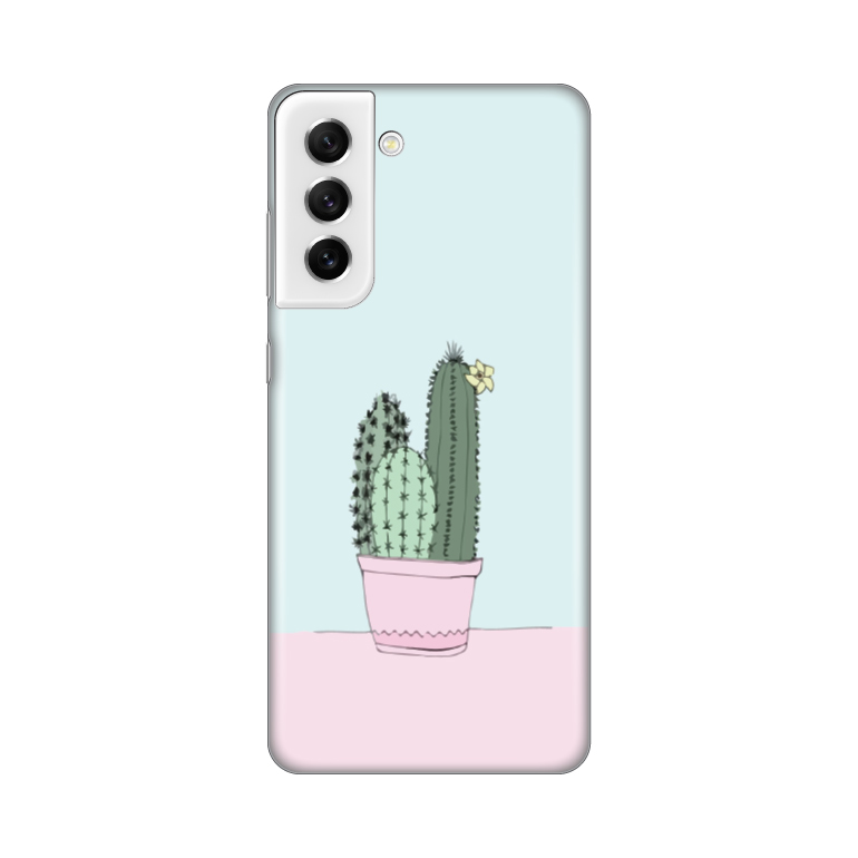 Maska Silikonska Print za Samsung G990 Galaxy S21 FE Cactus