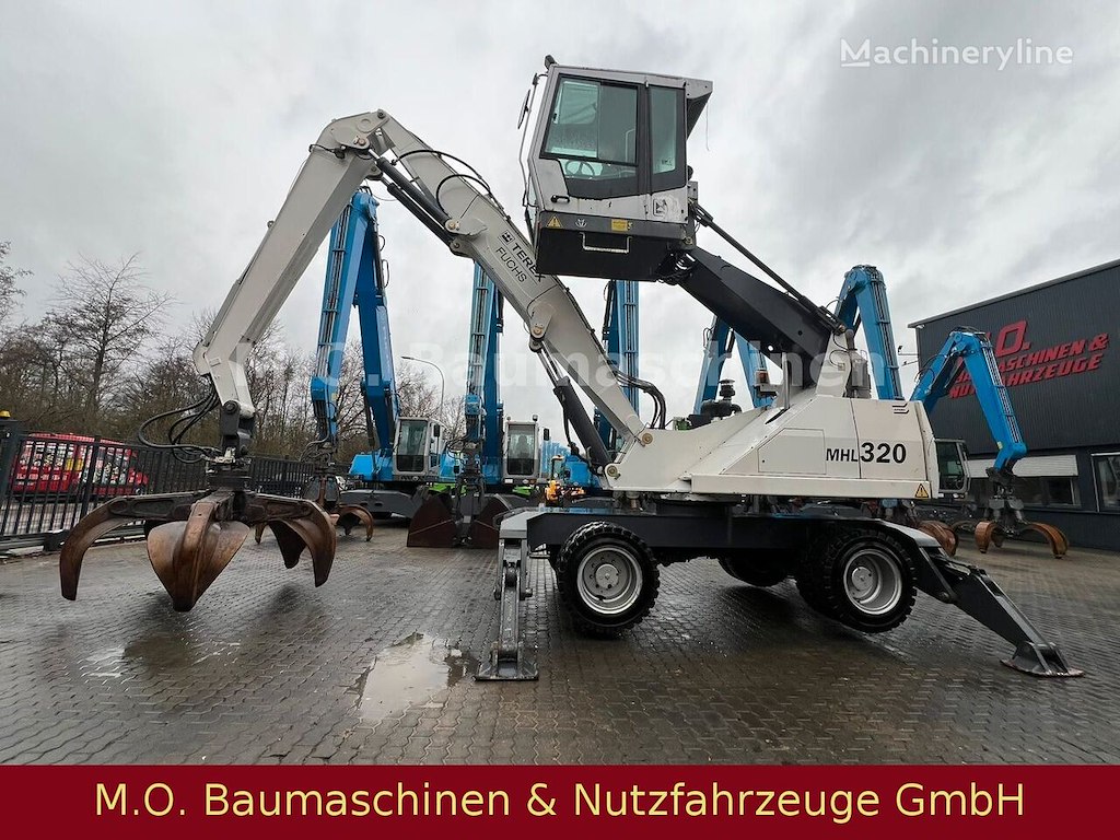 Fuchs Terex MHL 320 / Polyp/ Liftkabine/ bager za pretovar