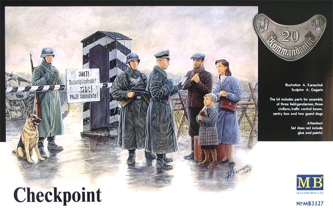 MASTER BOX 1/35 Checkpoint
