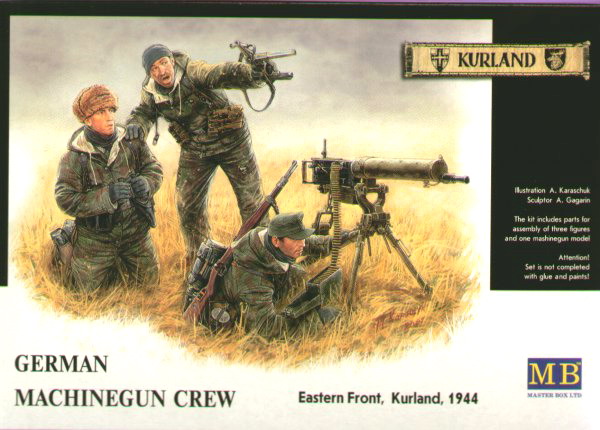 MASTER BOX 1/35 German Machinegun Crew, Eastern front 1944