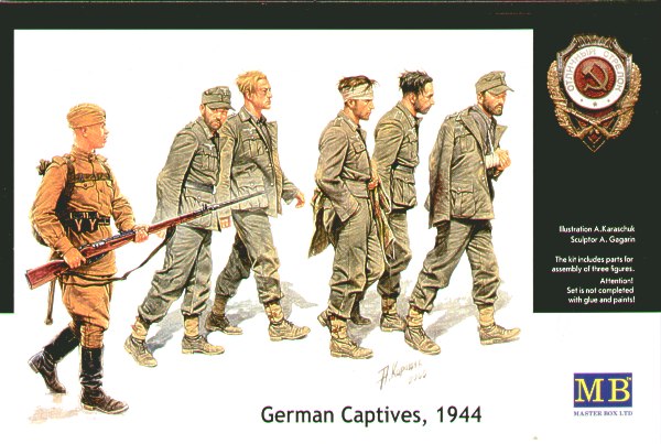 MASTER BOX 1/35 German Captives, 1944