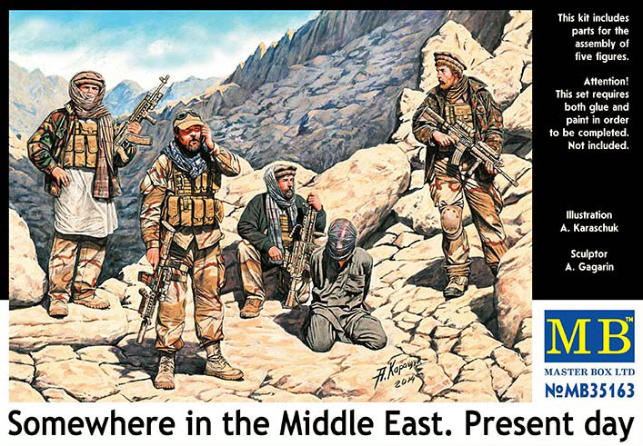 MASTER BOX 1/35 Somewhere in the Middle East. Present day