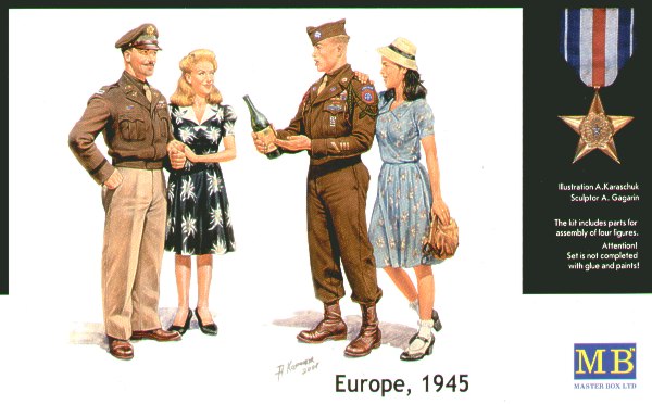 MASTER BOX 1/35 Europe, 1945