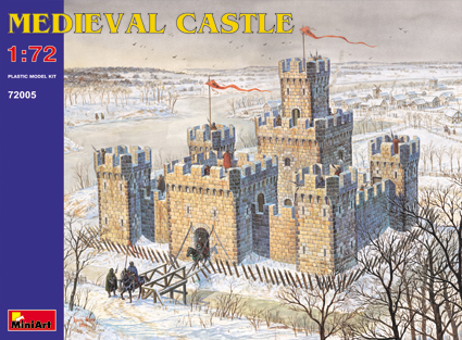 MINI ART 1/72 Medieval Castle