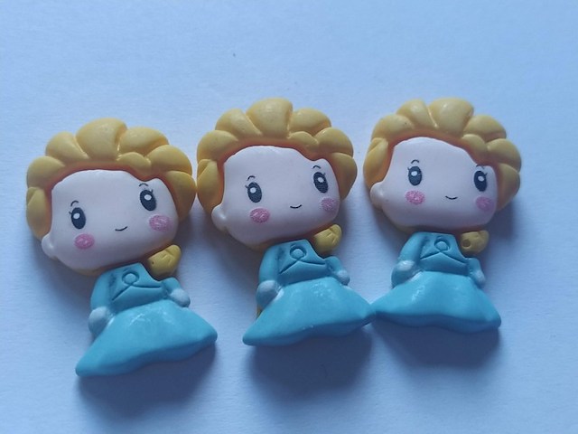 (A1379) Resin kaboson Elsa Frozen 1kom