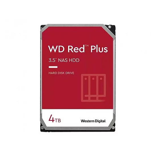 WESTERN DIGITAL RED PLUS, 4TB, SATA III, 256MB, 5400RPM, INTELLIPOWER (WD40EFPX) CENA