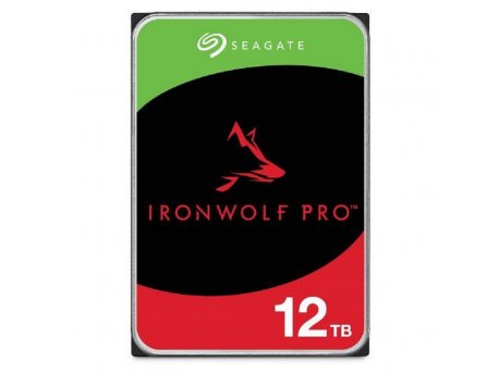 SEAGATE HDD IRONWOLF PRO NAS (3.5''/12TB/SATA/RMP 7200)