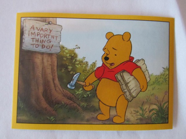 (N-70.298) Winnie the Pooh sličica br.50