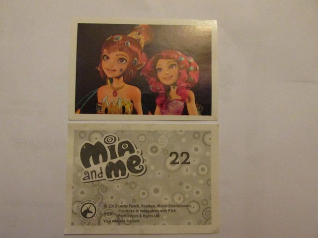 (N-70.201) Mia and me, sličica br. 22