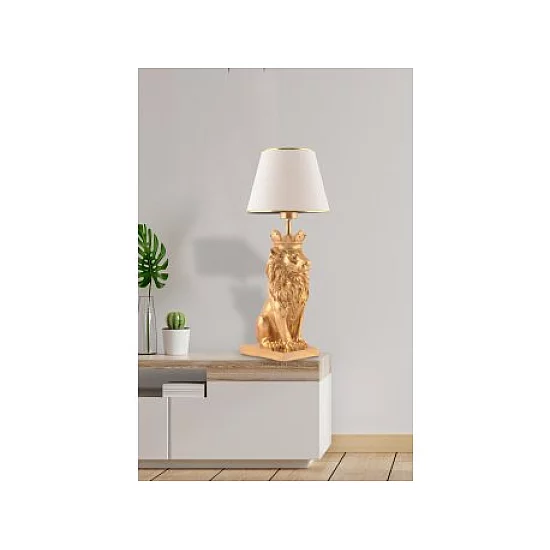 OPVIQ STONA LAMPA LION KING WHITE CENA