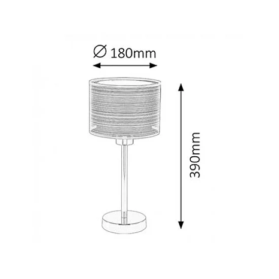 RABALUX ANASTASIA 2631 E27 60 W STONA LAMPA CENA