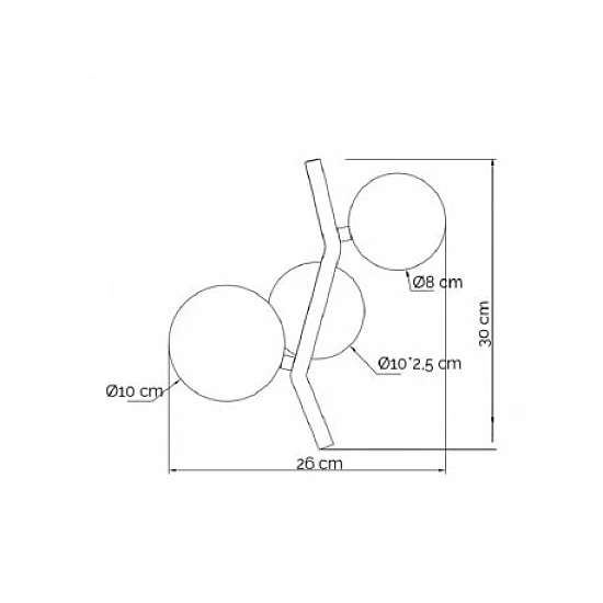 VESTA 559 ZIDNA LAMPA 2*G9 CRNA CENA