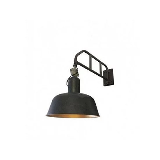 RUSTIK 95 ZIDNA LAMPA 1*E27 BLACK/GOLD CENA