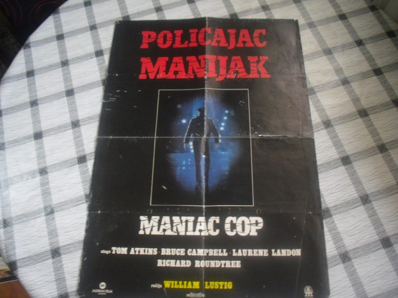 FILMSKI PLAKAT POLICAJAC MANIJAK
