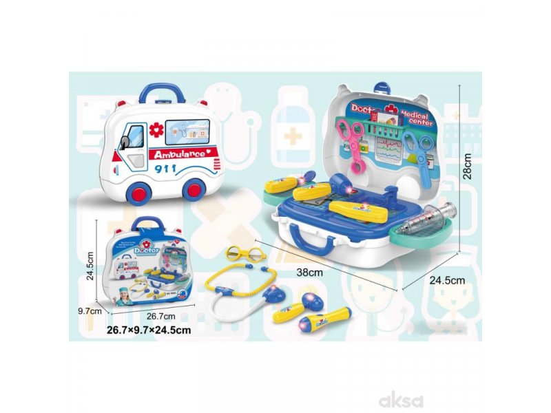 MRX TOYS IGRAČKA KOFER DOKTOR SET (A072753)