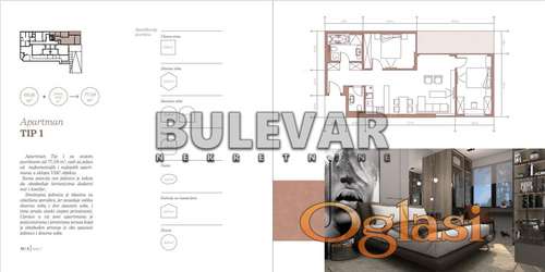 Novogradnja Zlatibor Lux stan 67 m2 + 8 m2 terasa