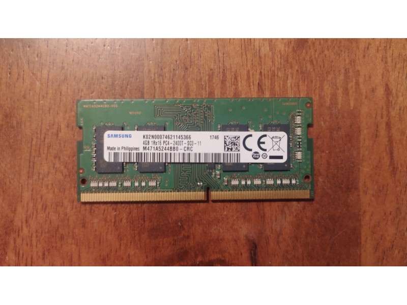 Ram memorija DDR4 Samsung 4GB , 2400Mhz , BR3