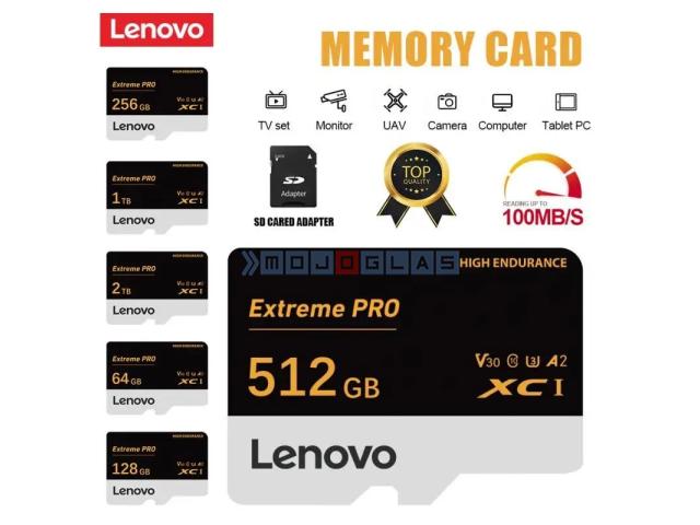 128 GB Lenovo Extreme PRO SD Memorijska