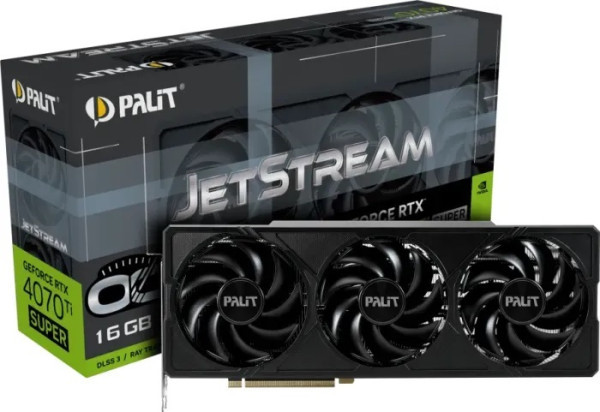 SVGA Palit GeForce RTX4070-Ti Super JetStream OC 16GB 256bit, NED47TSS19T2-1043J
