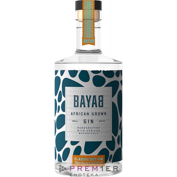 Bayab Burnt Gin Small Batch Classic Dry 0.70l