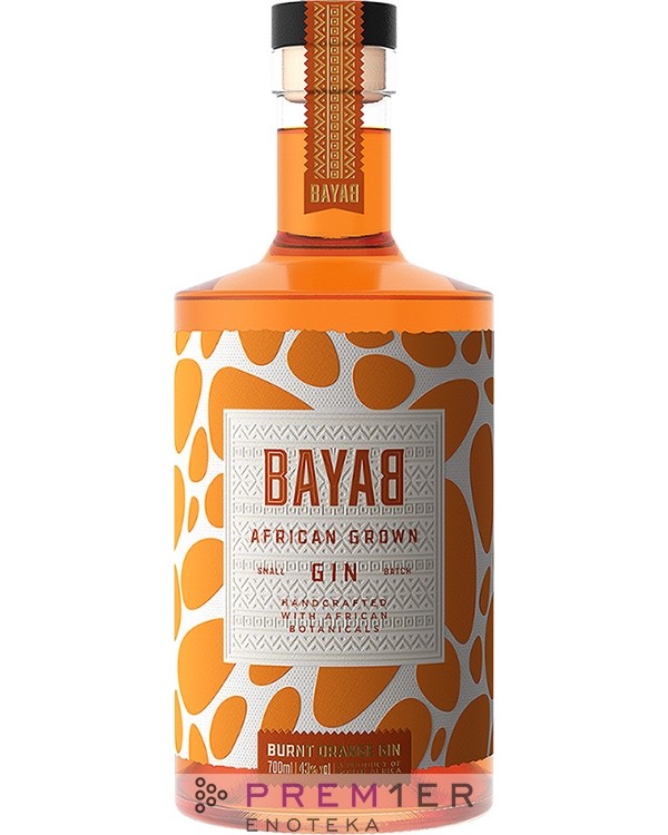 Bayab Burnt Gin Small Batch Orange 0.70l