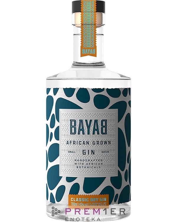 Bayab Burnt Gin Small Batch Classic Dry 0.70l